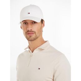Tommy Hilfiger Baseball Cap »ESSENTIAL FLAG CAP« mit Logostickerei Ancient White