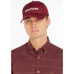 Tommy Hilfiger Baseball Cap &raquo;HILFIGER CAP&laquo; mit gro&szlig;er Hilfiger Logo Stickerei vorn Rouge
