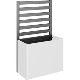 BioHort Rankgitter f&uuml;r Hochbeet DaVinci 100 dunkelgrau-metallic