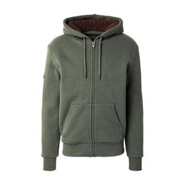 Superdry Zip-Up Hoodie male Green size L