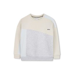 BOSS Sweatshirt Jungen Gr&ouml;&szlig;e 116 hellbeige / hellgrau / pastellgr&uuml;n / schwarz