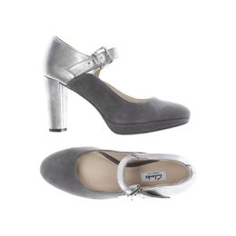 Clarks Pumps Damen Gr&ouml;&szlig;e 39.5 Second Hand grau