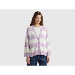 United Colors Of Benetton Cardigan lila M (38) M (38) Cardigan von Benetton