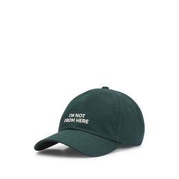 BOSS Orange Fitted Cap &raquo;Derrel-Slogan&laquo; mit Icon Detail, Weite verstellbar Open Green 350