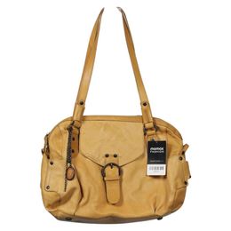 Aunts & Uncles Aunts & Uncles Handtasche gross Leder Damen Größe One Size Second Hand gelb