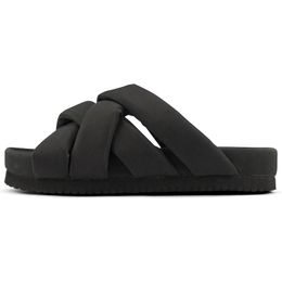 flip*flop FLIP FLOP Pantolette »tangle«, Sommerschuh, Schlappen mit vorgeformten Fußbett schwarz 42 42 Mit geflochtener und wattierter Kreuzbandage