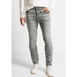 Street One MEN Slim-fit-Jeans in grauer Waschung mid grey 38 - Länge 34 Länge 34 38 Stylische Jeans von Street One