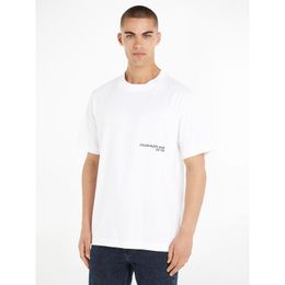 Calvin Klein Jeans T-Shirt »CK SPRAY TEE« Bright White S S T-Shirt von Calvin Klein Jeans