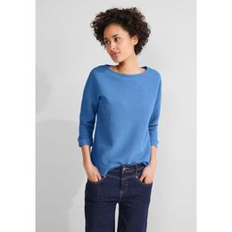 Street One 3/4-Arm-Shirt mit Strukturmuster light spring blue 36 36 3/4-Arm-Shirt von Street One