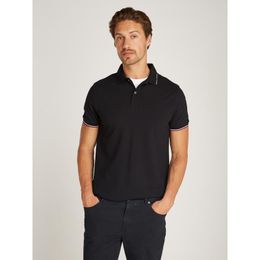 Tommy Hilfiger Poloshirt »TOMMY FLAG TIPPED REG POLO« Black XL XL Poloshirt von Tommy Hilfiger Menswear