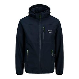 Jack & Jones PlusSize JACK & JONES PLUSSIZE Softshelljacke »JJTHEO SOFTSHELL JACKET PLS« mit Kapuze Sky Captain 5XL 5XL Moderne Jacke von Jack & Jones Plus Size