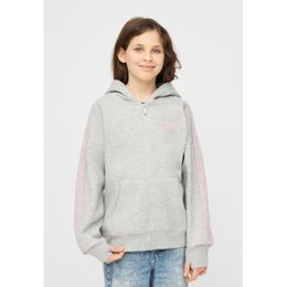 Bench. Sweatjacke »ANJULEE« GREY MARL 140 (146) 140 (146) Sweatjacke von Bench Girl