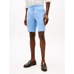 Tommy Hilfiger Shorts »HARLEM PO LINEN SHORT« Cloudy Blue 30 - N-Gr N-Gr 30 Shorts von Tommy Hilfiger Men