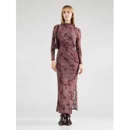 French Connection Kleid 'KENNY' Damen Gr&ouml;&szlig;e 40 dunkelbraun / bordeaux Winterkleid