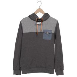 Review Kapuzenpullover Herren Größe M Second Hand grau