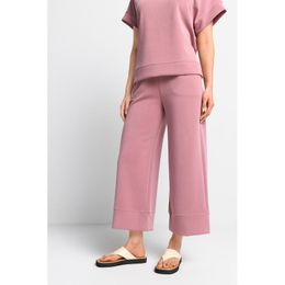RICHROYAL Culotte »2409 T Peach Culotte« aus fester, gepeachter Qualität woodrose rosa XS - N-Gr N-Gr XS Stoffhose von RICHROYAL