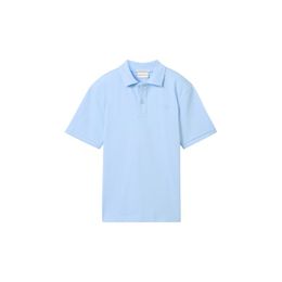 Tom Tailor Poloshirt mit Bio-Baumwolle washed out blue 140 140 Poloshirt von Tom Tailor