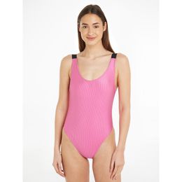Calvin Klein Swimwear Badeanzug »SCOOP BACK ONE PIECE« Bold Pink XXXL (48) - N-Gr N-Gr XXXL (48) Badeanzug von Calvin Klein Swimwear