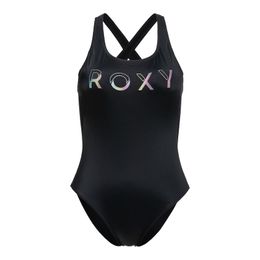 Roxy Badeanzug »Active« Anthracite L L Stoff: leistungsstarkes, ultraweiches und...