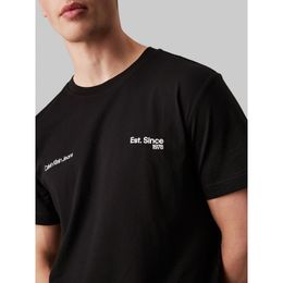 Calvin Klein Jeans T-Shirt &raquo;CALVIN KLEIN 1978 TEE&laquo; mit Logoschriftzug CK Black M M T-Shirt von Calvin Klein Jeans Menswear