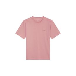 Marc O'Polo MARC O'POLO T-Shirt Mit großem Rückenprint, leichte Single-Jersey-Qualität strawberry mauve XL XL Kurzarm-Design, ideal für warme Tage und...