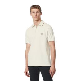 Marc O'Polo MARC O'POLO Poloshirt in Pique-Qualität white cotton S S Poloshirt von Marc O'Polo