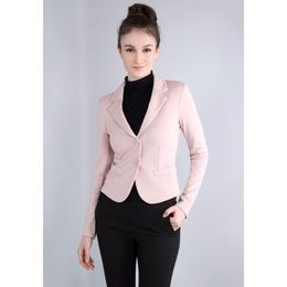 Imperial Kurzblazer &raquo;IMP-J S24ABE&laquo; im Athleisure Look rosa S (36) S (36) Kurz-Blazer "IMP-J S24ABE" von Imperial Fashion