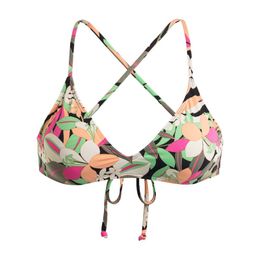 Roxy Bandeau-Bikini-Top »Printed Beach Classics« Anthracite Palm Song S L - Cup B Cup B L Kollektion: „PT Beach Classics"-Kollektion