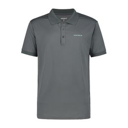Icepeak Poloshirt »H POLOSHIRT BELLMONT« dark olive 2 S S Das Gewebe lässt Feuchtigkeit schnell verdunsten, wodurch ein trockenes und komfortables...