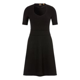 BOSS Orange Strickkleid »Fulivo Premium Damenmode« Black 001 L - N-Gr N-Gr L Kleid von BOSS Orange Womenswear