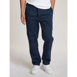 Tommy Jeans Chinohose &raquo;TJM CASUAL ELASTICATED PANT&laquo; mit Bundfalten Dark Night Navy XL - N-Gr N-Gr XL Chinohose von Tommy Jeans