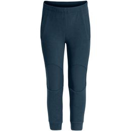 Vaude Fleecehose »KIDS PULEX PANTS für Kinder« für Kinder dark sea 146 (152) - N-Gr N-Gr 146 (152) Lange Fleecehose, ideal für Outdoor-Aktivitäten...