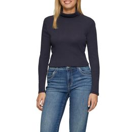 s.Oliver Rollkragenshirt, in Ripp-Optik navy 38 38 Rollkragenshirt f&uuml;r Damen von s.Oliver