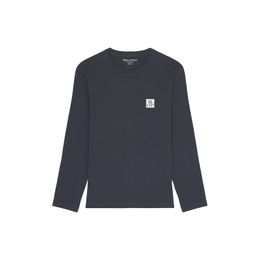 Marc O'Polo MARC O'POLO Langarmshirt dark navy M M Langarmshirt mit Rundhalsausschnitt für bequemen Tragekomfort