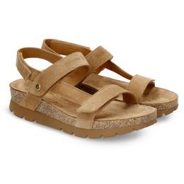 Panama Jack Sandale »Selma« Sommerschuh, Klettschuh, Sandalette mit praktischen Klettriemchen hellbraun 40 40 Bequeme Sandale mit angenehmen...