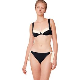 Triumph Bikini-Hose »Summer Glow Tai sd« Seitenbänder BLACK 38 - N-Gr N-Gr 38 Bikinihose mit mittlerer Abdeckung