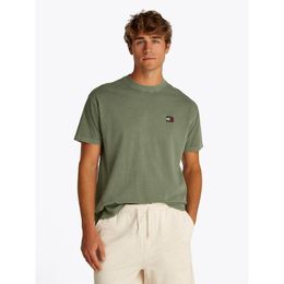 Tommy Jeans T-Shirt »TJM RLX TJ LABEL TEE« Aruba Green XL XL Rundhalsshirt von Tommy Jeans