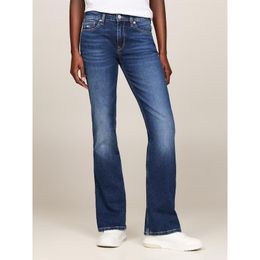 Tommy Jeans Bootcut-Jeans »MADDIE MD BC DH5161« mit Logo-Badge und Stickereien dark blue 33 - Länge 32 Länge 32 33 Elastischer...
