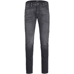 Jack & Jones JACK & JONES Slim-fit-Jeans »JJIGLENN JJICON GE 842 NOOS« Black Denim 33 - Länge 30 Länge 30 33 Slim-fit-Jeans mit niedriger Leibhöhe für einen...