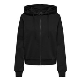 Only CARMAKOMA Kapuzensweatjacke »CARBELLA L/S HOOD JRS« Black XL XL Sweatshirtjacke von Only CARMAKOMA