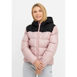 Bench. Kurzjacke &raquo;KAYLEE&laquo; mit Kapuze PINK XXXL(46) XXXL(46) Im zweifarbigen Look