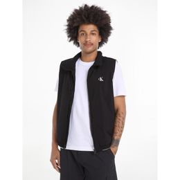 Calvin Klein Jeans Funktionsweste »LIGHTWEIGHT VEST« mit Calvin Klein Logo-Badge Ck Black M M Weste von Calvin Klein Jeans Menswear