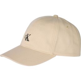 Calvin Klein Jeans Baseball Cap mit Logostickerei Oyster Gray L/XL Cap von Calvin Klein Jeans