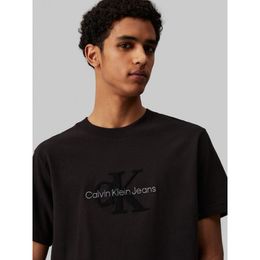 Calvin Klein Jeans T-Shirt &raquo;CHENILLE MONOLOGO TEE&laquo; mit Logostickerei CK Black L L T-Shirt von Calvin Klein Jeans Menswear