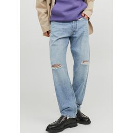 Jack & Jones JACK & JONES Loose-fit-Jeans »JICHRIS JJORIGINAL AA 693 SN« Blue Denim 28 - Länge 32 Länge 32 28 Loose-fit-Jeans für einen lässigen und bequemen Stil