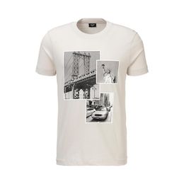 JOOP JEANS T-Shirt »Dismas« mit Frontprint Beige M M Trendiges Shirt mit Frontprint von JOOP! Jeans