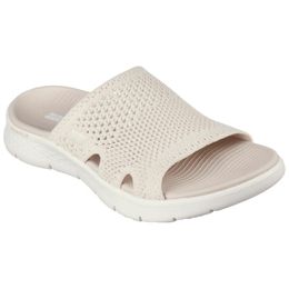 Skechers Pantolette »GO WALK FLEX SANDAL-ELATION«, Keilabsatz, Sommerschuh, Schlappen mit Goga Mat Footbed natur 41 41 Pantolette in der Maschine...