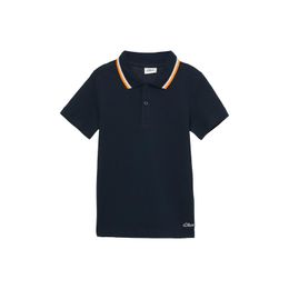 s.Oliver JUNIOR Poloshirt mit Kontrast-Detail navy 116/122 116/122 Polo Shirt von s.Oliver JUNIOR