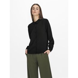 Jacqueline de Yong JDY Hemdbluse »BROOKE L/S SHIRT WVN NOOS« Black 38M 38M Bluse von JDY