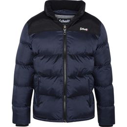 Schott NYC Steppjacke Unisex-Schnitt navy L L Puffer Jacket von Schott NYC